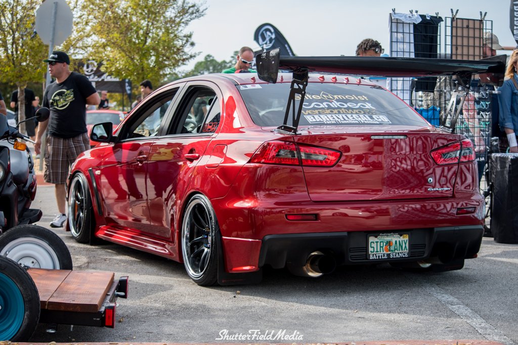 Stanced Evo 10