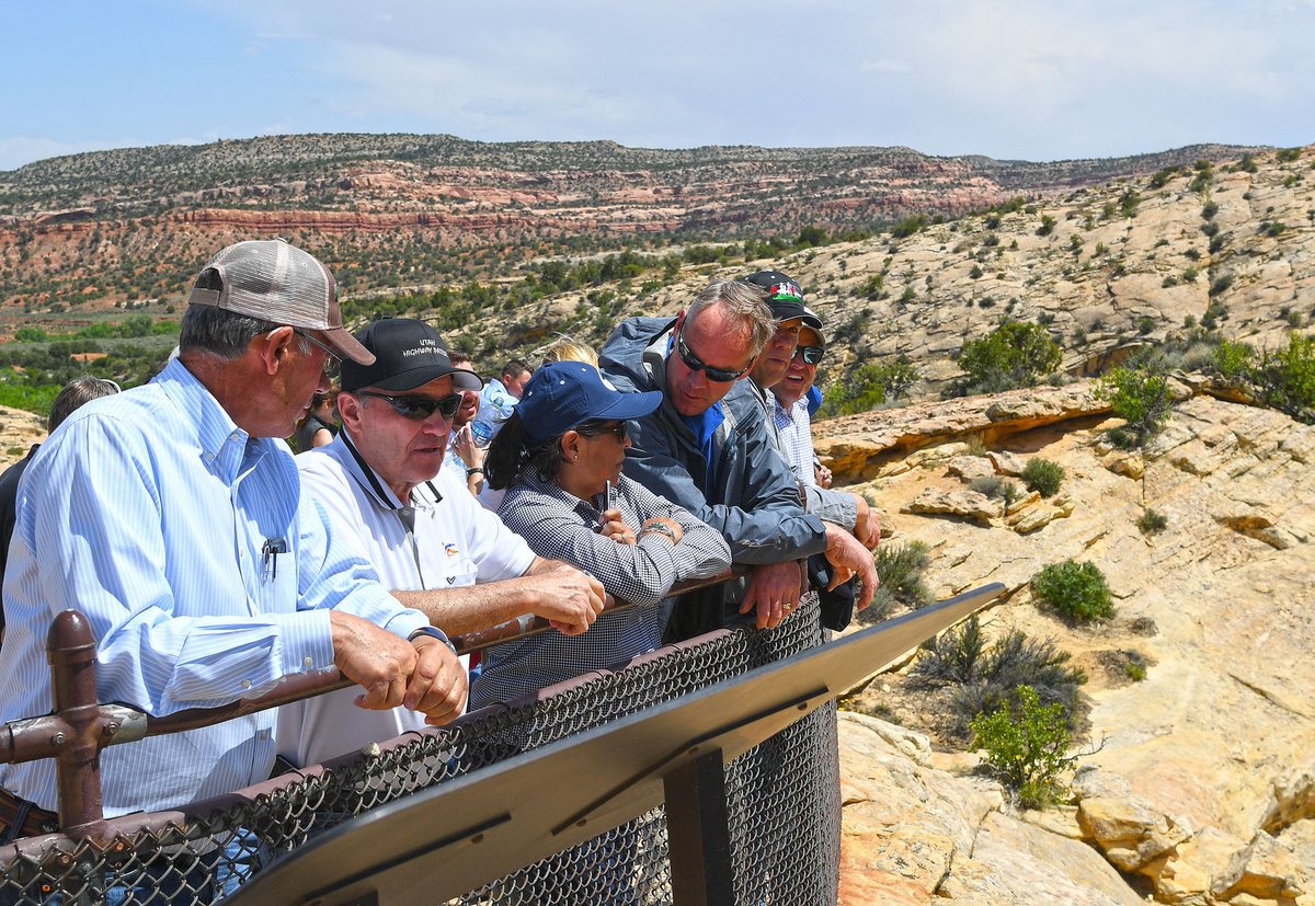 . continues his listening tour of national monuments in Utah. Public ... . continues his listening tour of national monuments in Utah. Public ...