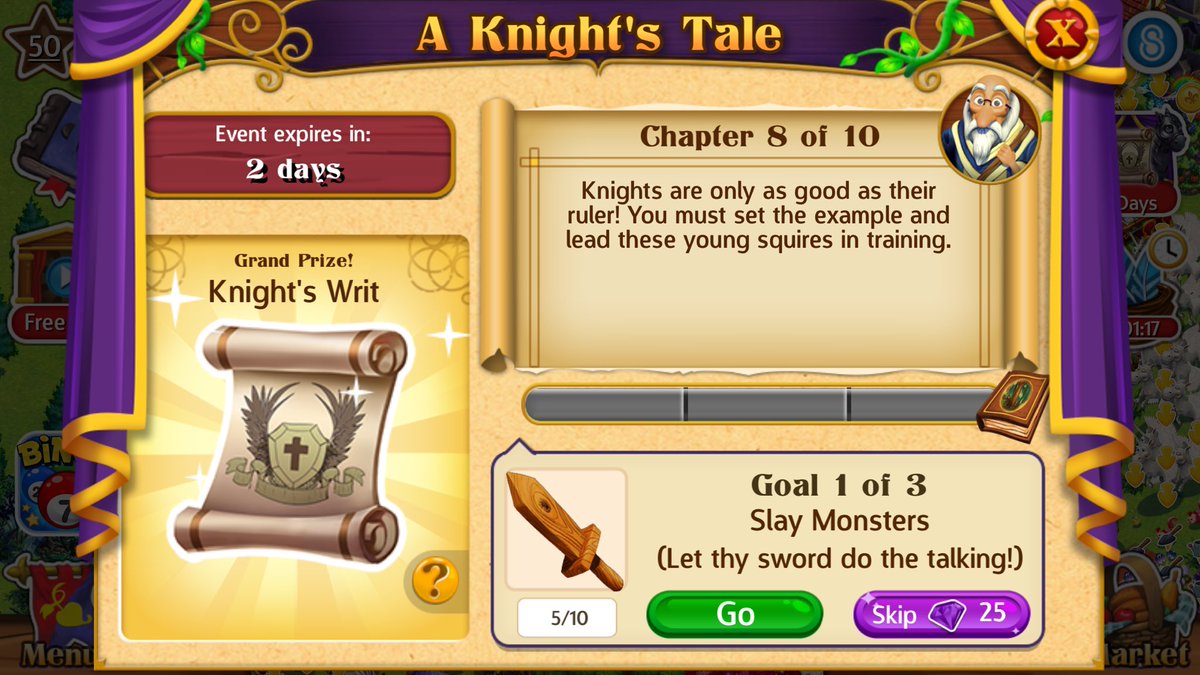 Castle Story: 5/4 - Storybook event | The Knight's Tale | *4 day timed ...
