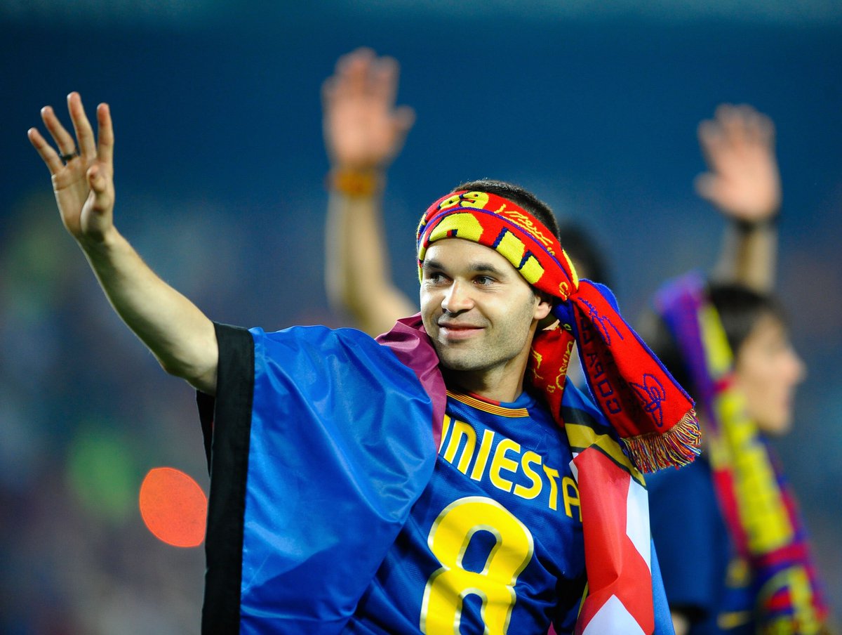 Happy Birthday, FOUR-TIME UCL winner Andrés Iniesta! ? 2006 ? 2009 ...