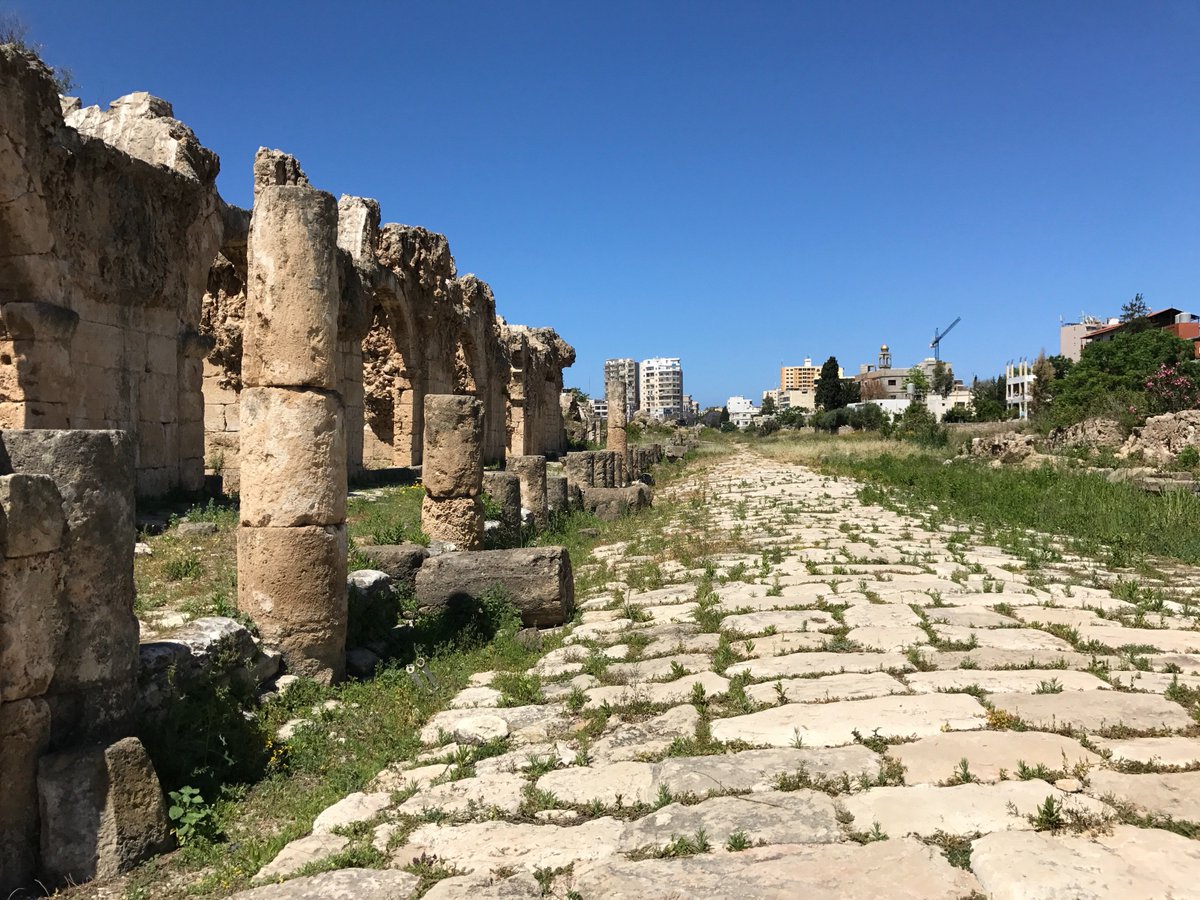 It is believed that this Roman road runs along the path of the causeway ...