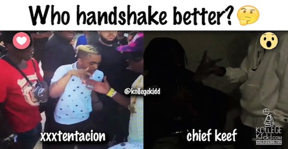 Chief Keef Gang Handshake