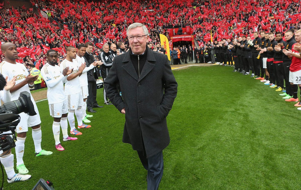 Sir Alex Ferguson: ON THIS DAY: In 2013, Sir Alex Ferguson took charge ...