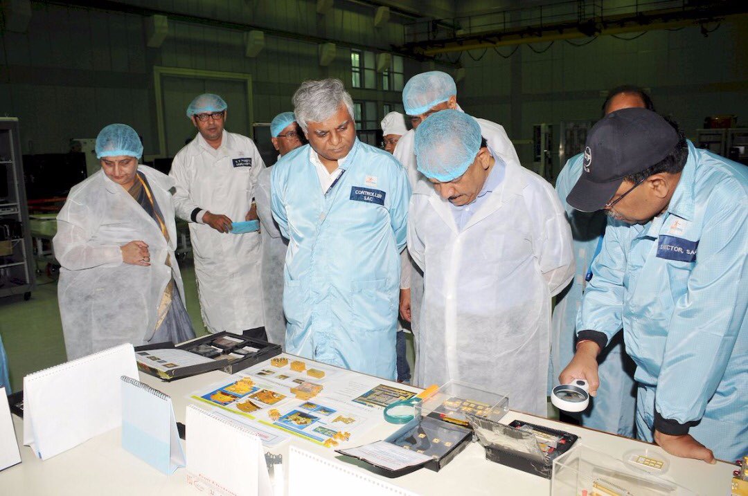 Dr. Harsh Vardhan visits Space Application Centre of ISRO in Gujarat ...