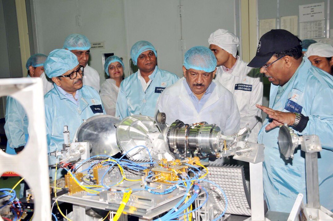 Dr. Harsh Vardhan visits Space Application Centre of ISRO in Gujarat ...