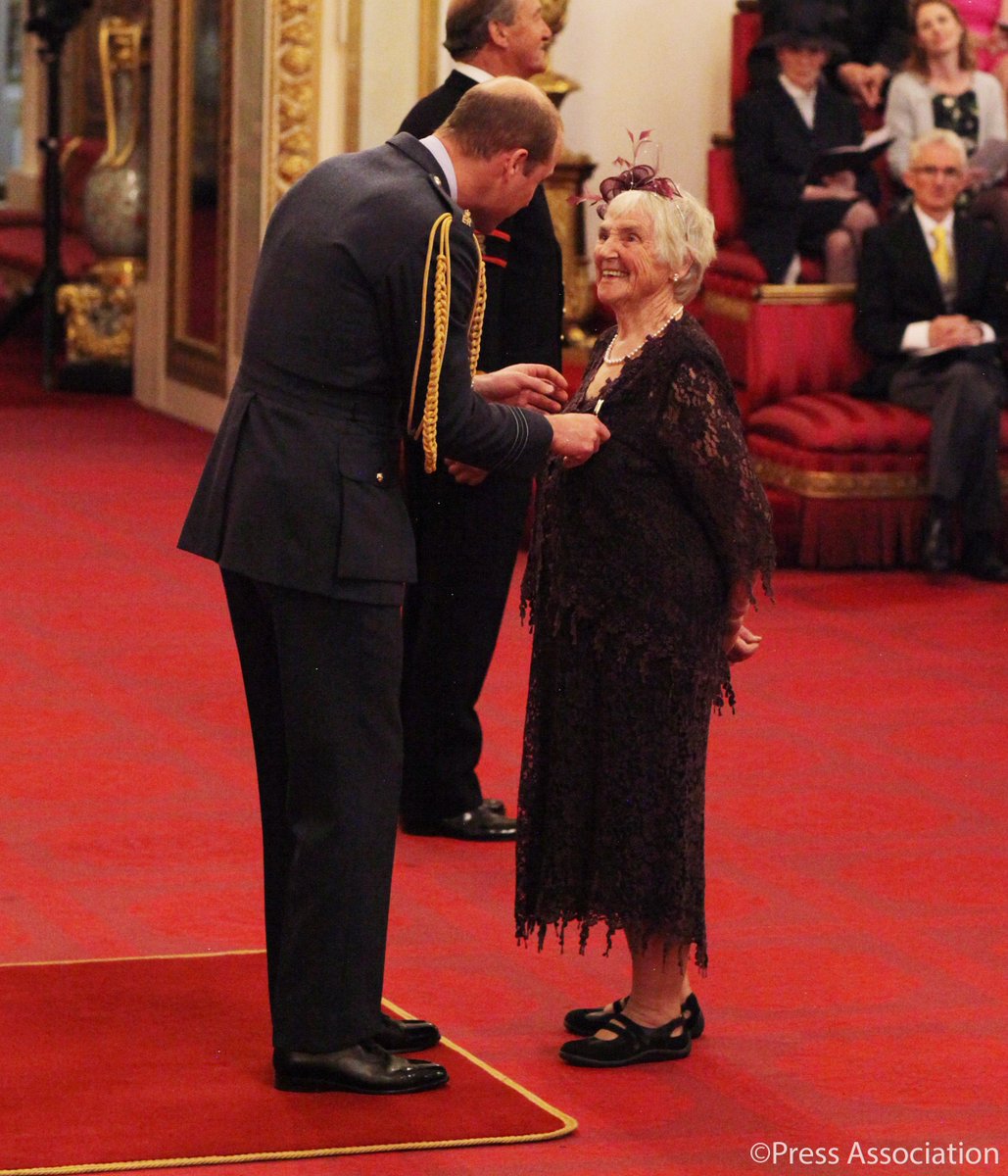 Myrtle Simpson, the first woman to ski across Greenland, received the ...