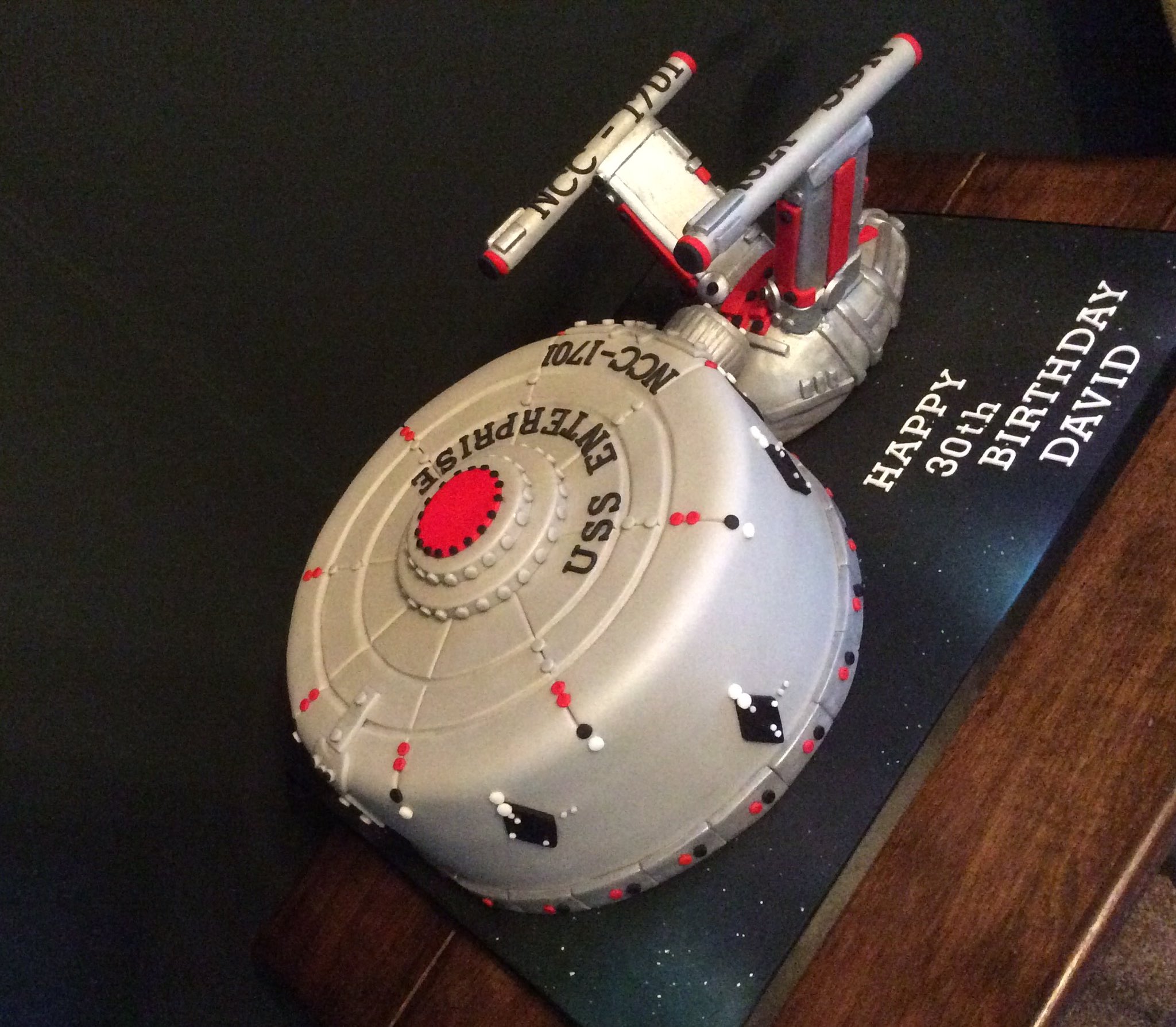 Star Trek Next Generation Cake