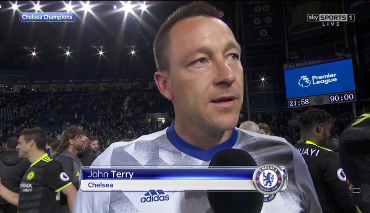 John Terry is the 1st player to captain a team to 5 premierleague ...
