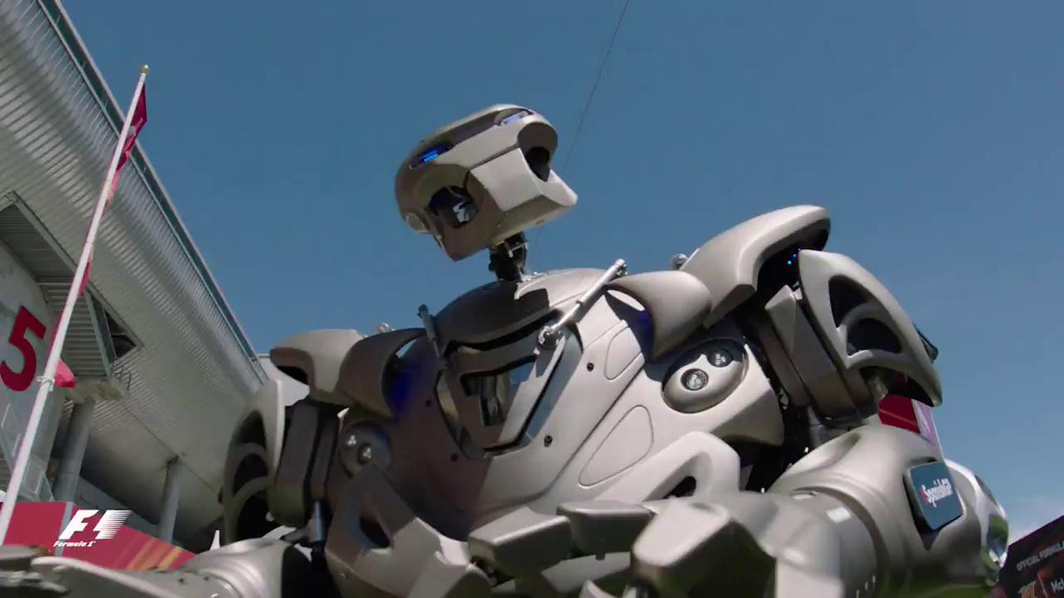 And they say modern F1 drivers are robots SpanishGP FanZone | Formula 1 ...