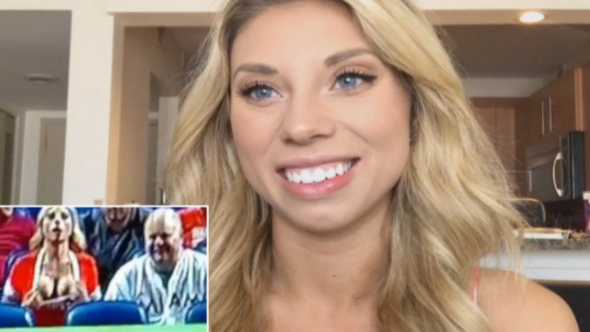 Flashing At Baseball Game