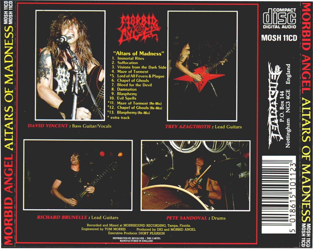 Morbid Angel Altars Of Madness
