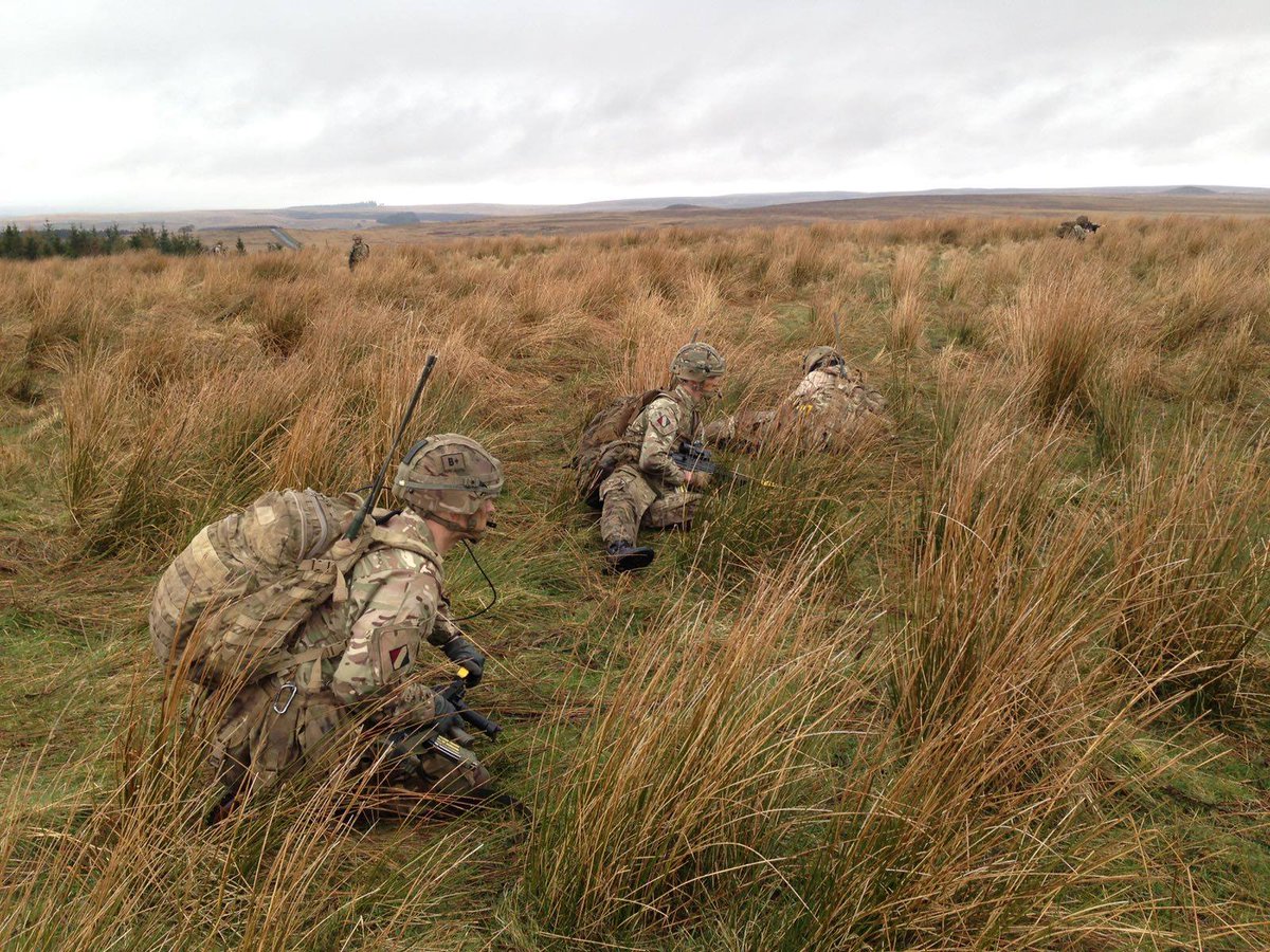 Good luck to soldiers training in Otterburn for either the section ...