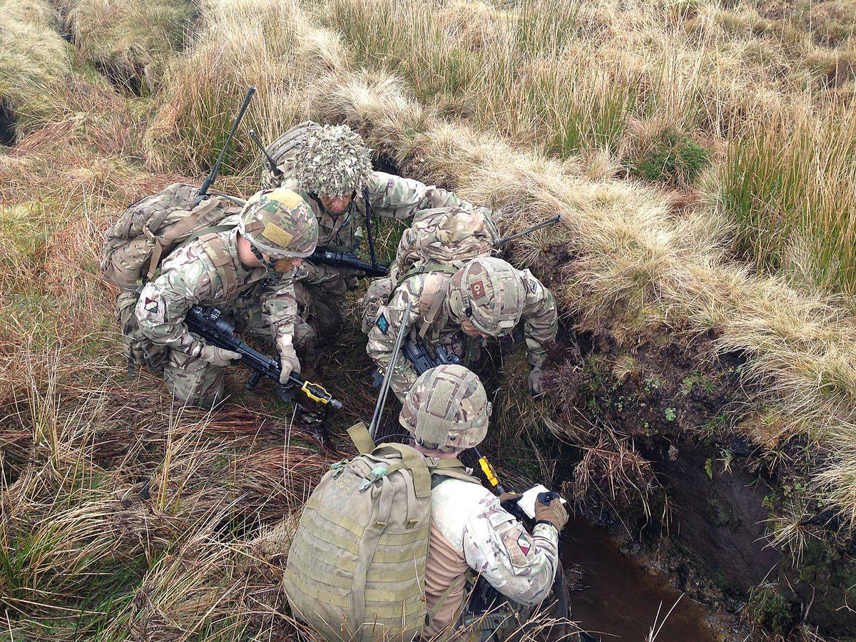 Good luck to soldiers training in otterburn for either the section ...