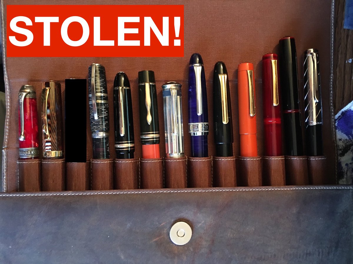 Stolen Fountain Pens – Please Help! | An Inkophile's Blog