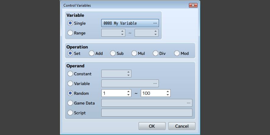 HimeWorks on Twitter: "Pick a random number between 1 and 100 and set to to variable 8. # ...