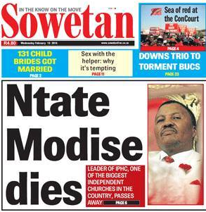 KATLEGO on Twitter: "Rest in Peace Ntate Modise, Leader of the IPCC. https://t.co/fV4XoM6ymp"