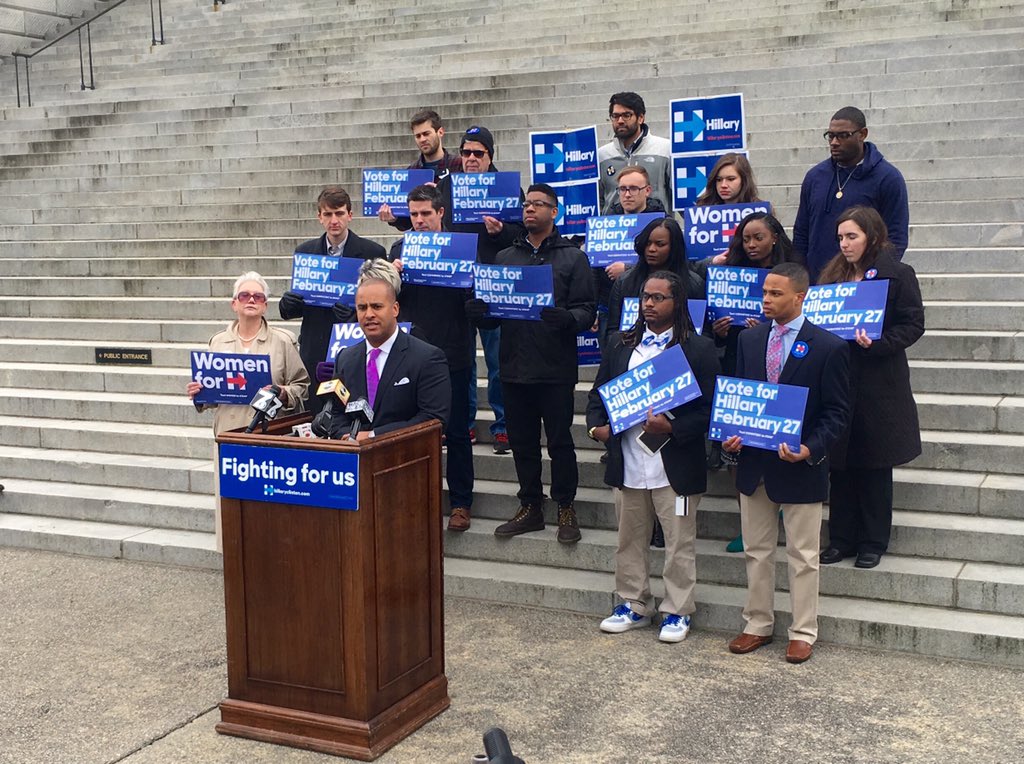 South Carolina House Minority Leader, Todd Rutherford, endorses Hillary ...