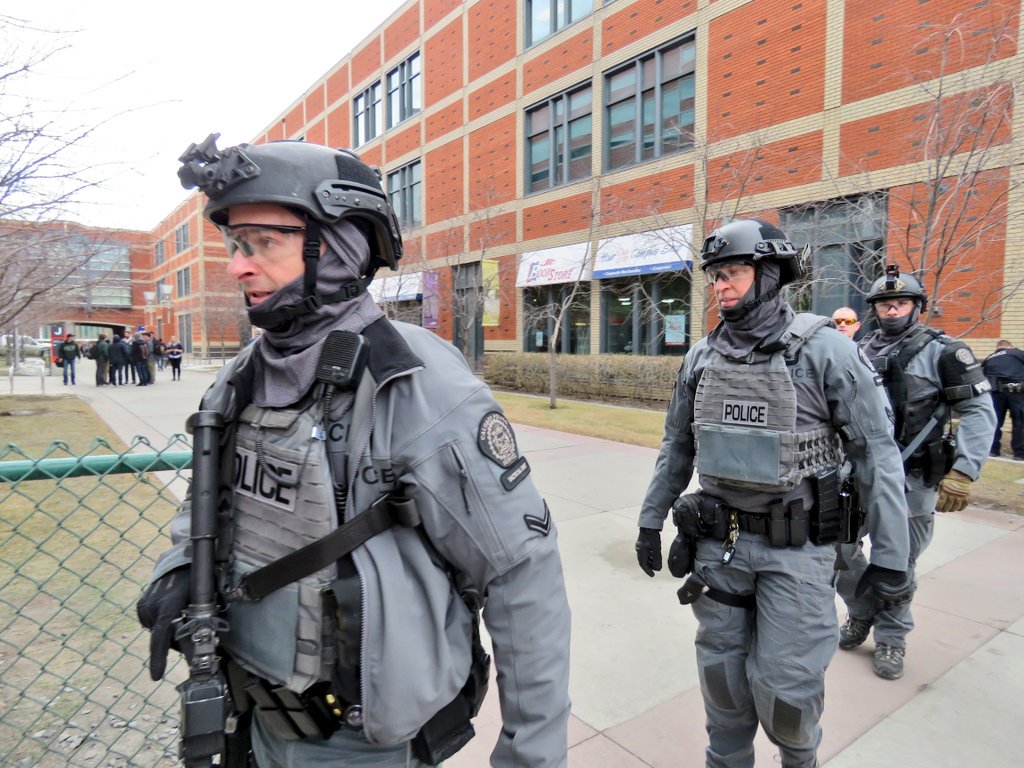Calgary Police Tactical Unit