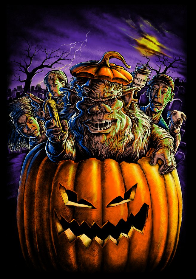 Ernest Scared Stupid Poster