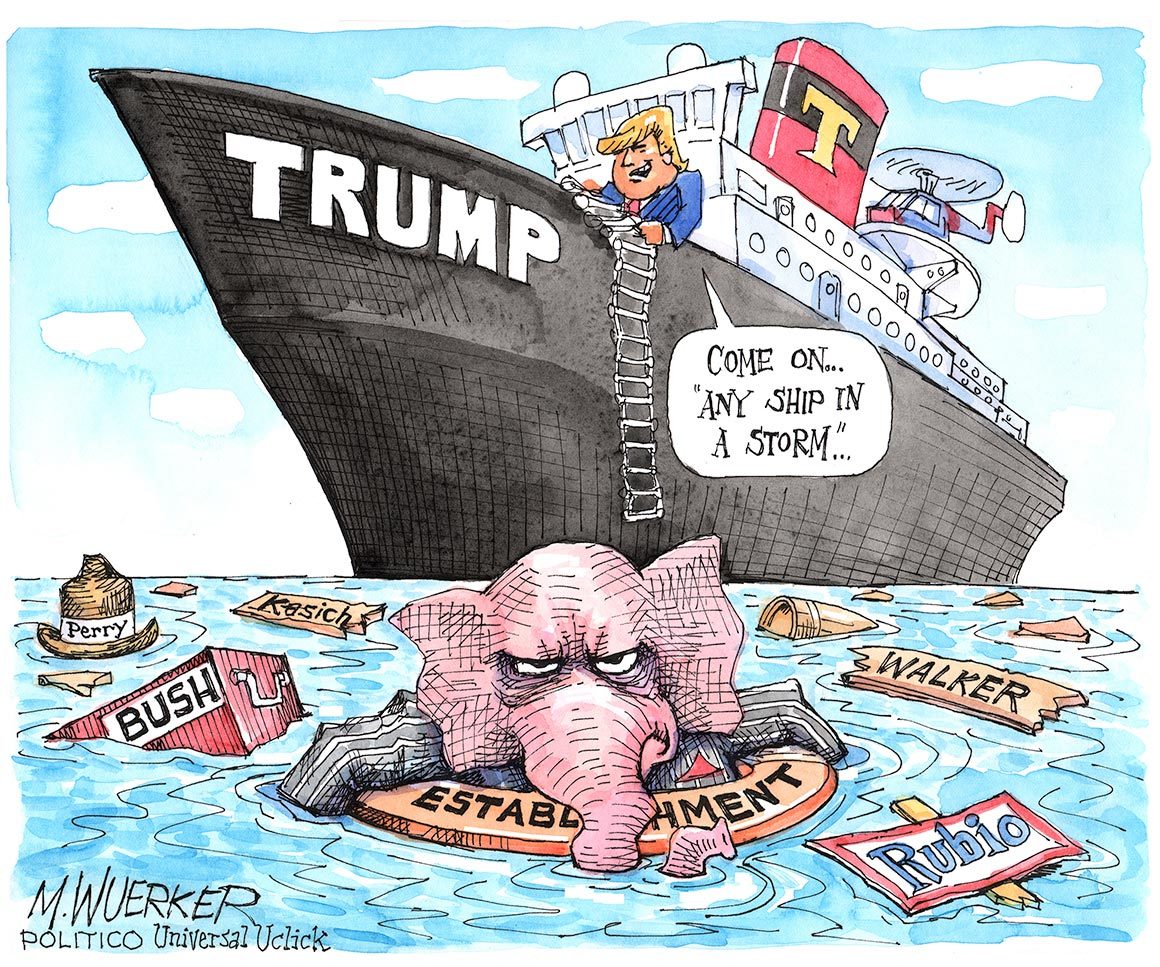 The latest political cartoon from the desk of Matt Wuerker | POLITICO ...