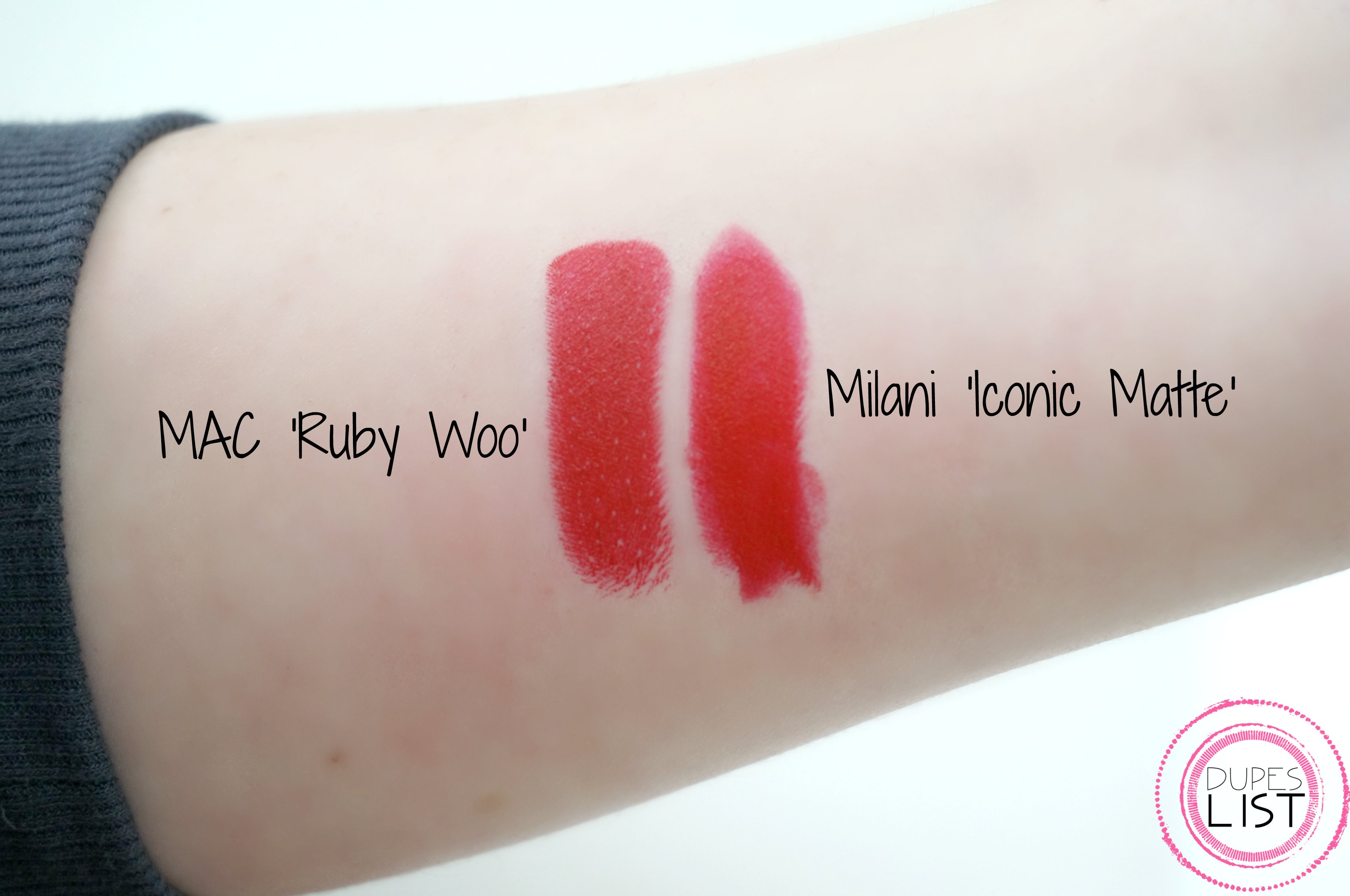 Mac Ruby Woo Dupe