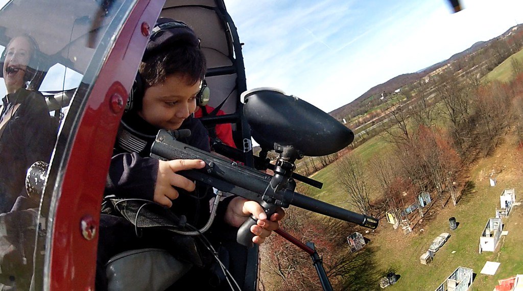 Paintball Helicopter