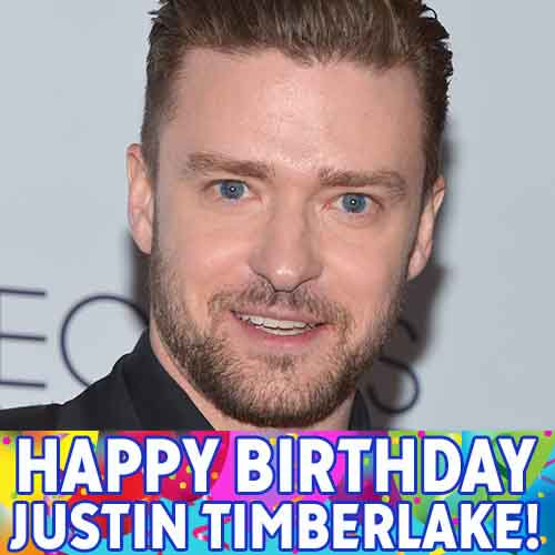 Justin Timberlake Happy Birthday To You