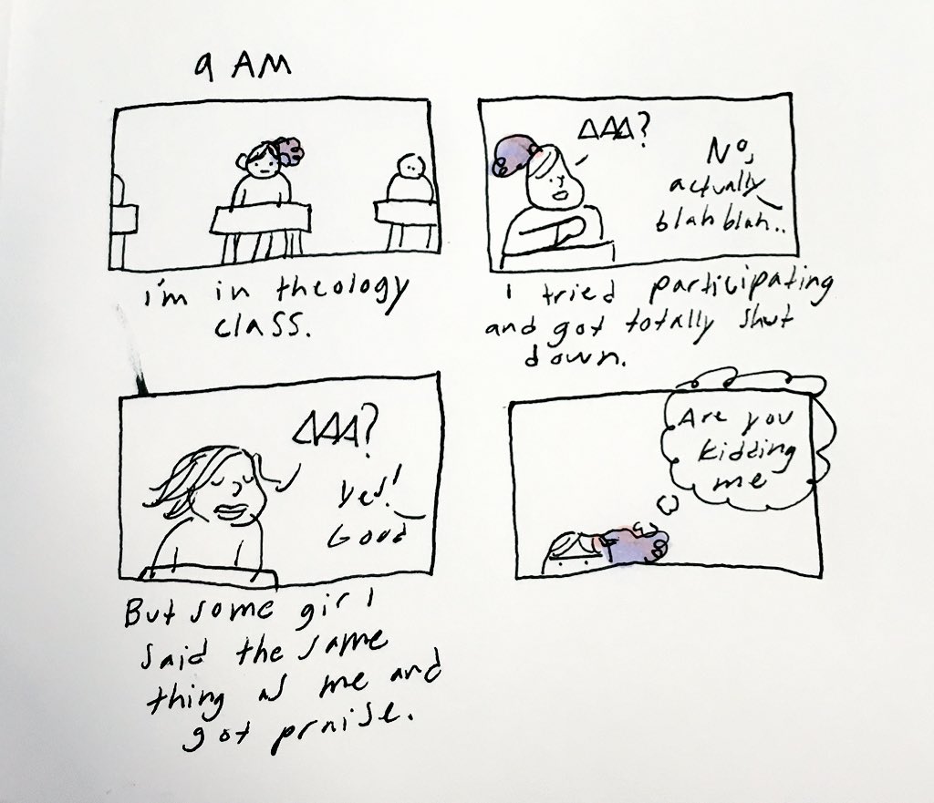 「i'm so tired of smudging my comics (9 am) 」alivia h.の漫画