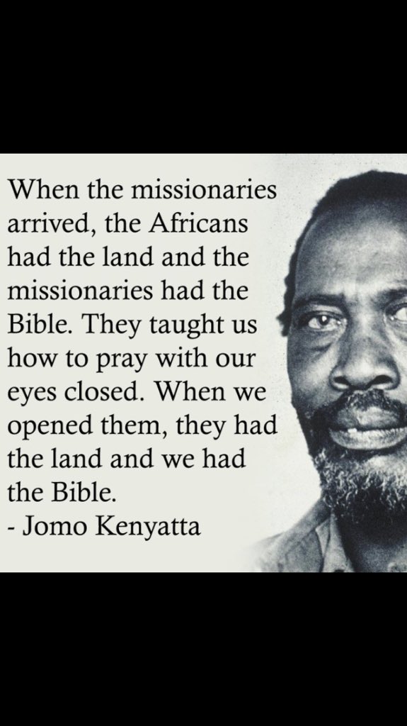 Jomo Kenyatta Brainy Quotes WHO COUNTS?