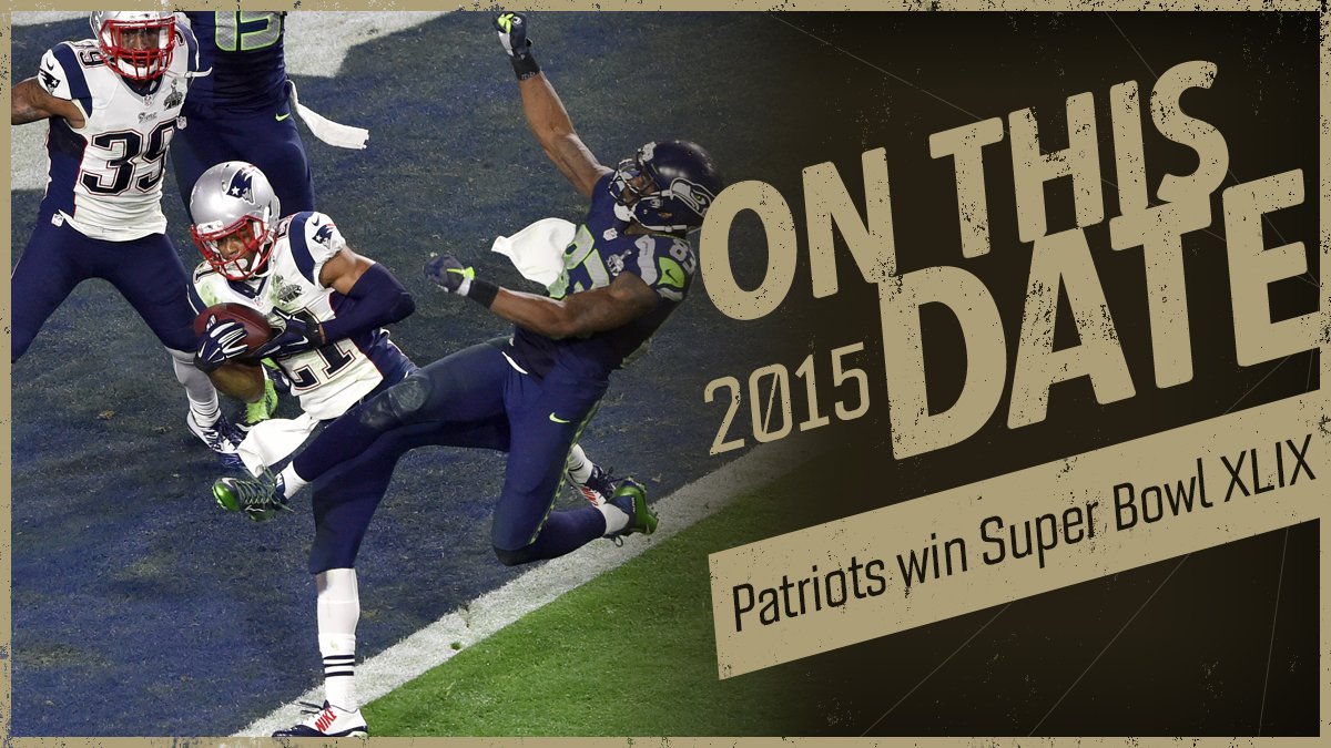 A year ago today, Malcolm Butler's goal-line interception clinched ...