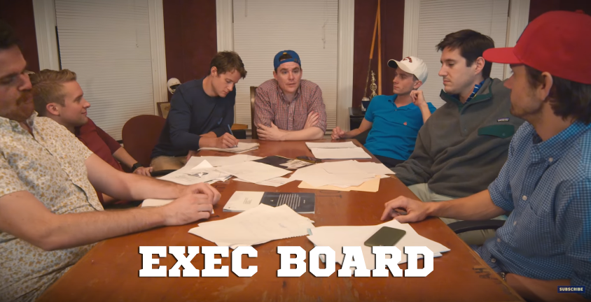 "Exec Board" - Inside the weekly meetings of a frat's dysfunctional ...