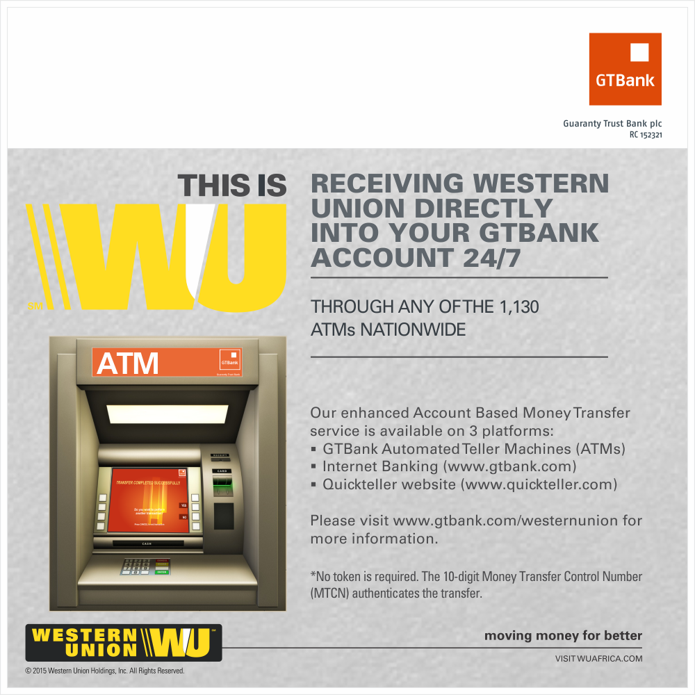 Western Union Money Order Machine