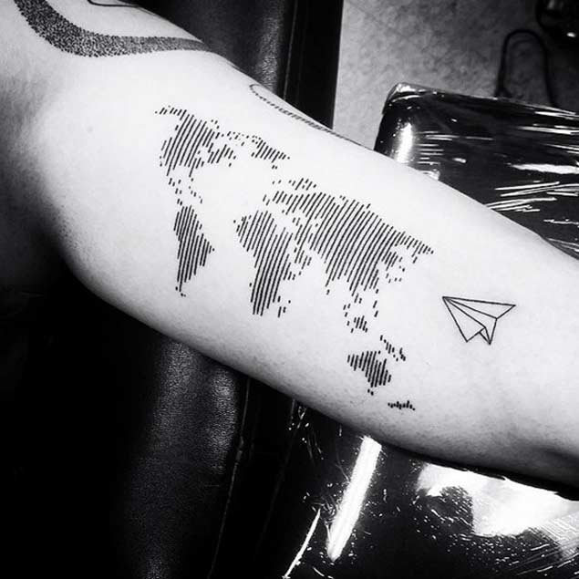 Map Tattoos