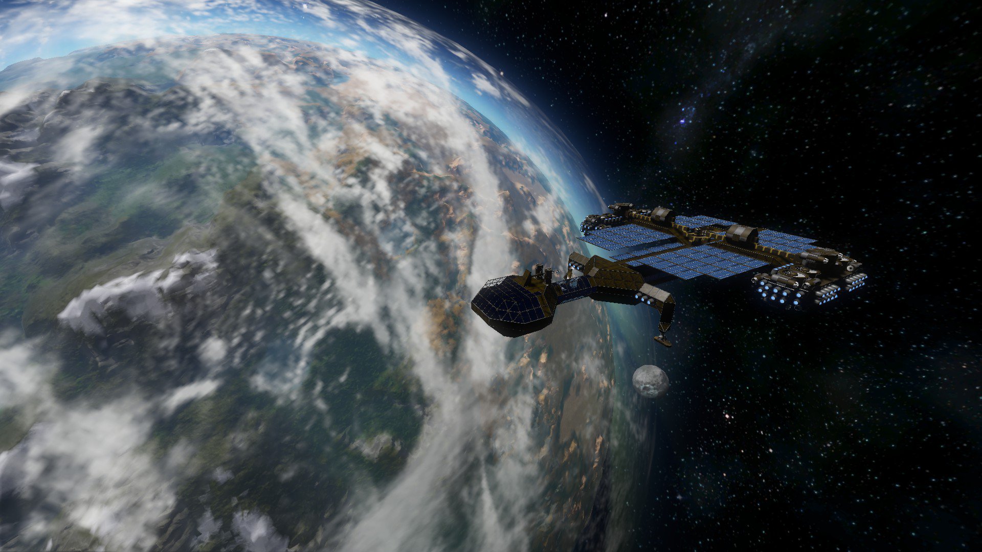 Space Engineers Asteroid Ship