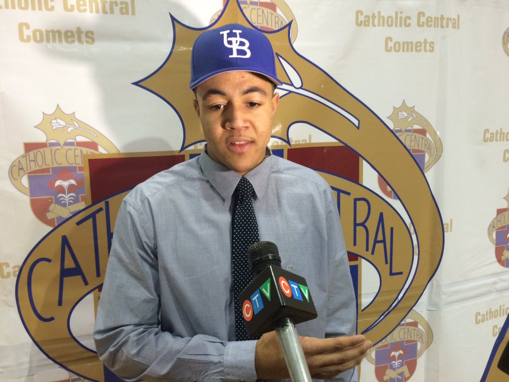 RT winstarjanisse: Catholic Central QB Dominic Johnson just signed ...