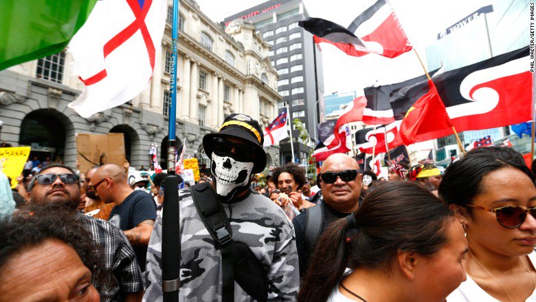 Hundreds of protesters snarl traffic in New Zealand to protest the ...