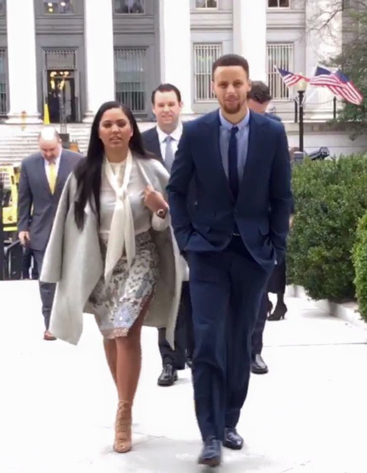 Steph & Ayesha Curry At the White House | Lipstick Alley