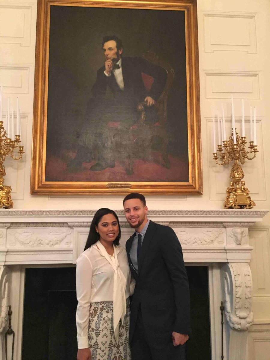 Steph & Ayesha Curry At the White House | Lipstick Alley