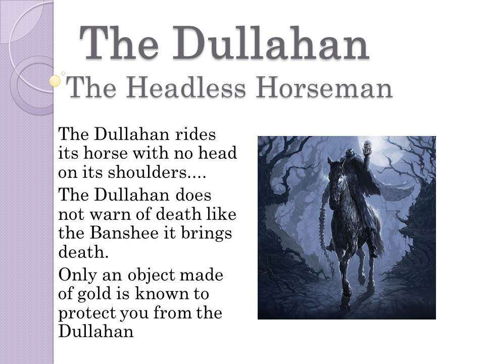 Irish Dullahan Head