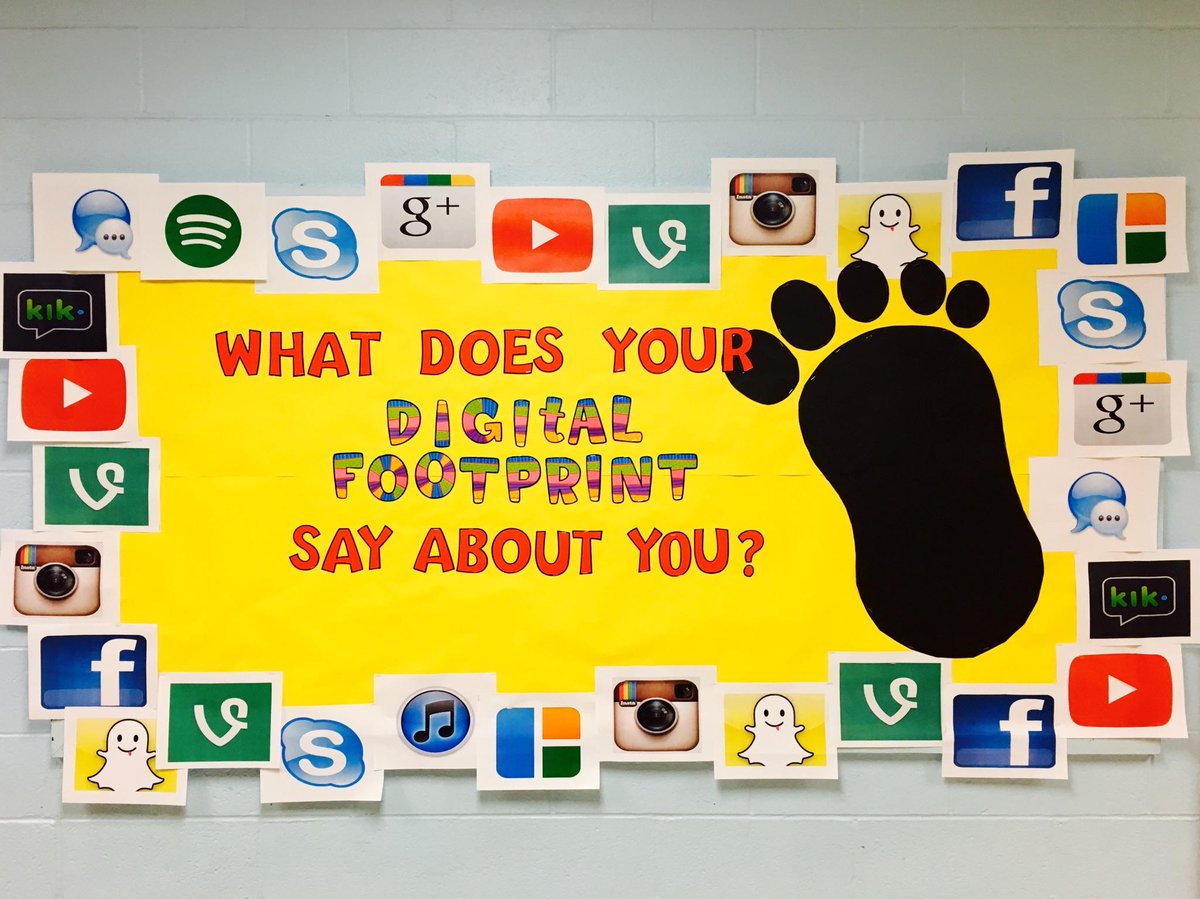 Digital Footprint Bulletin Board