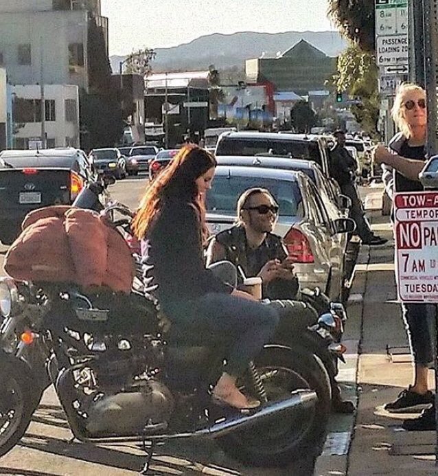 Lana Del Rey Ride Motorcycle