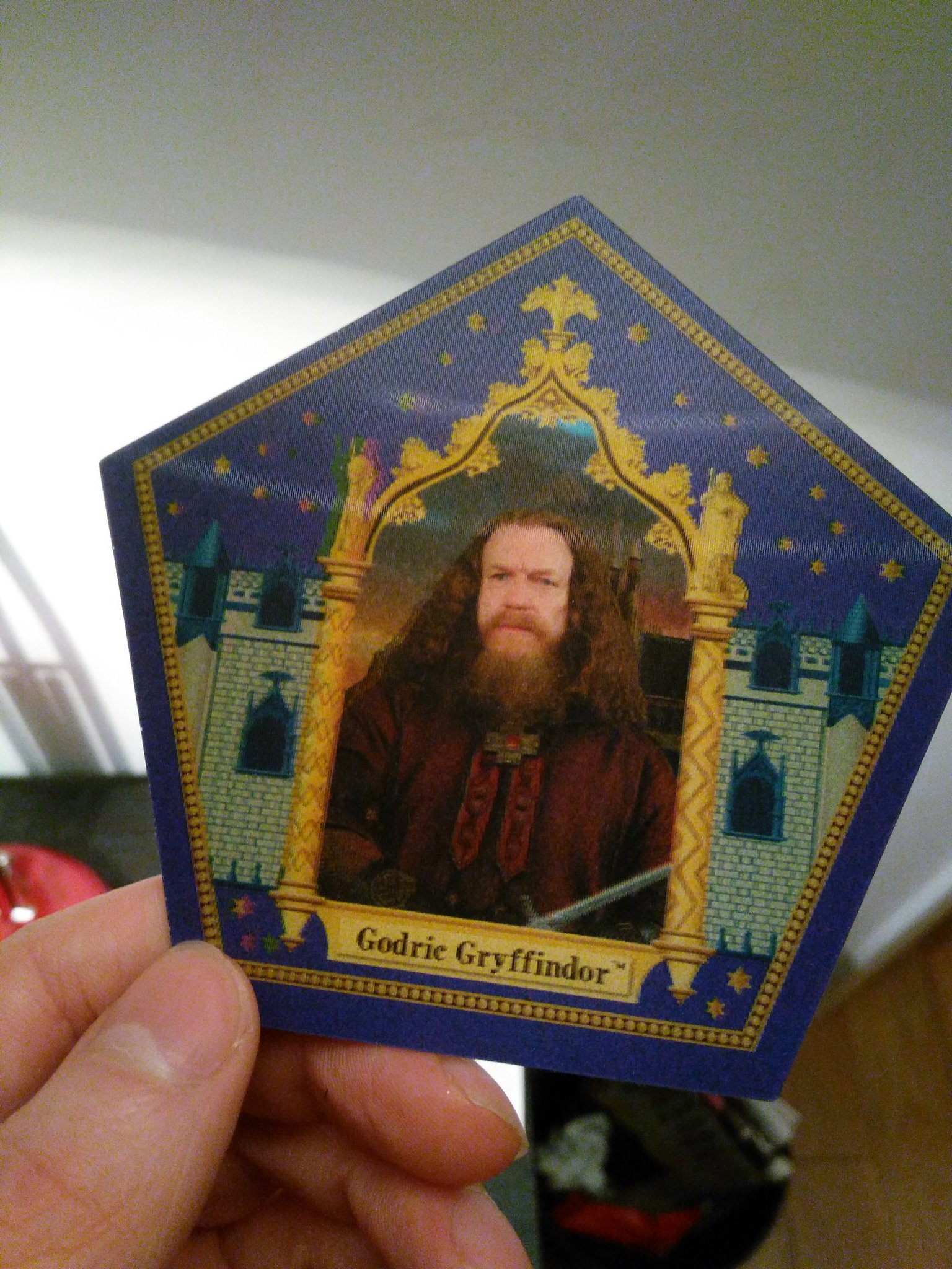 Godric Gryffindor Chocolate Frog Card