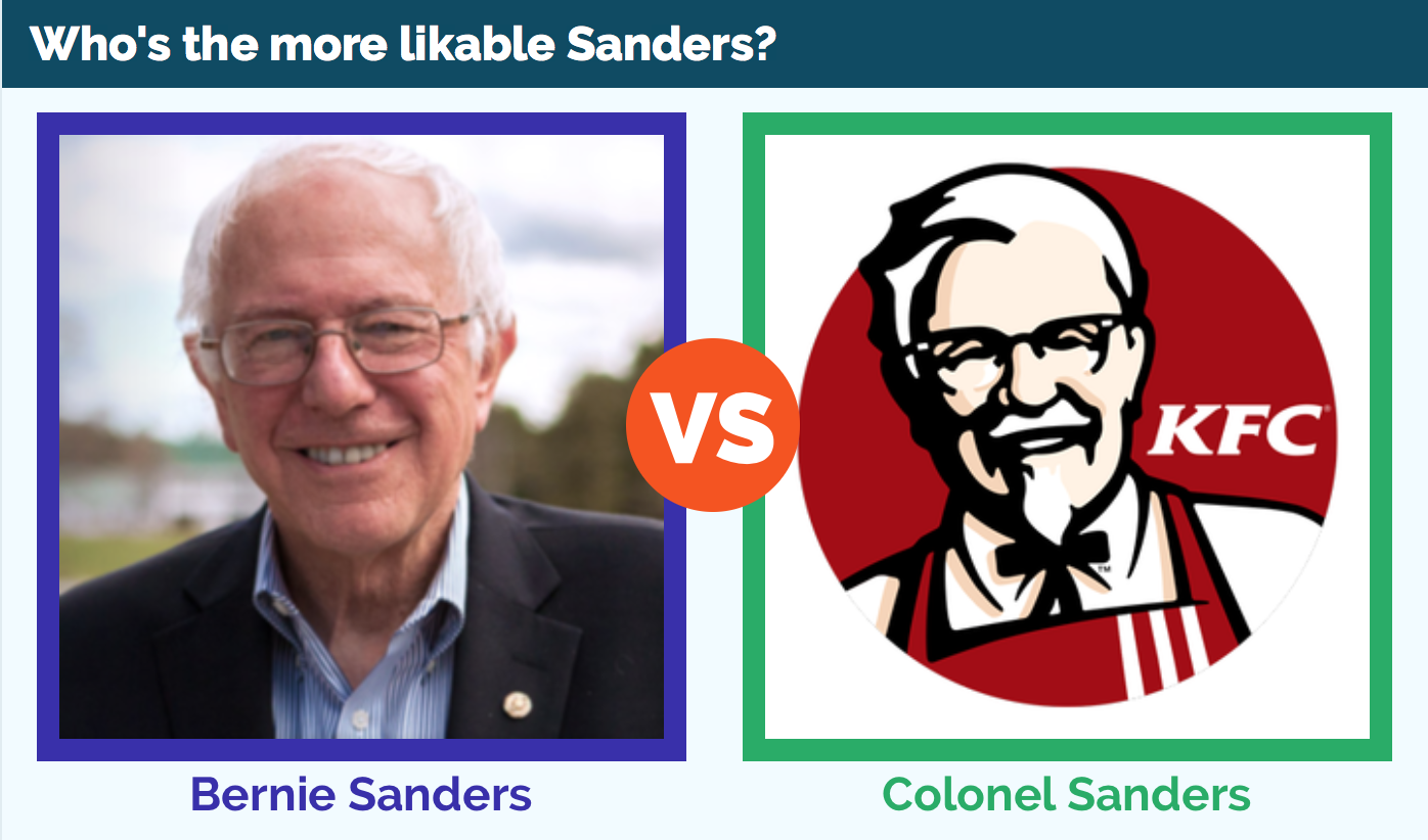 Bernie Sanders Kfc Logo