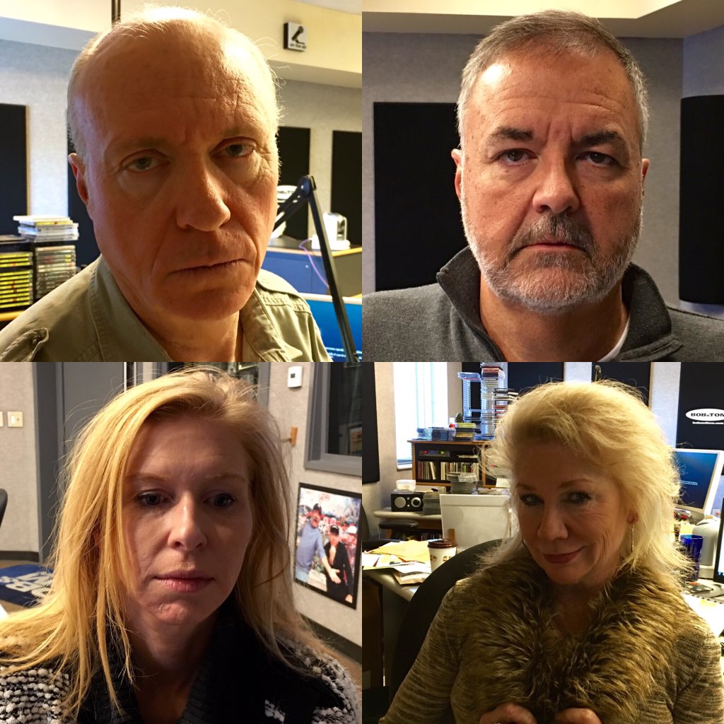 Tom, Chick, Andi Smith, and Pat Carlini's resting bitch faces. | Scoopnest