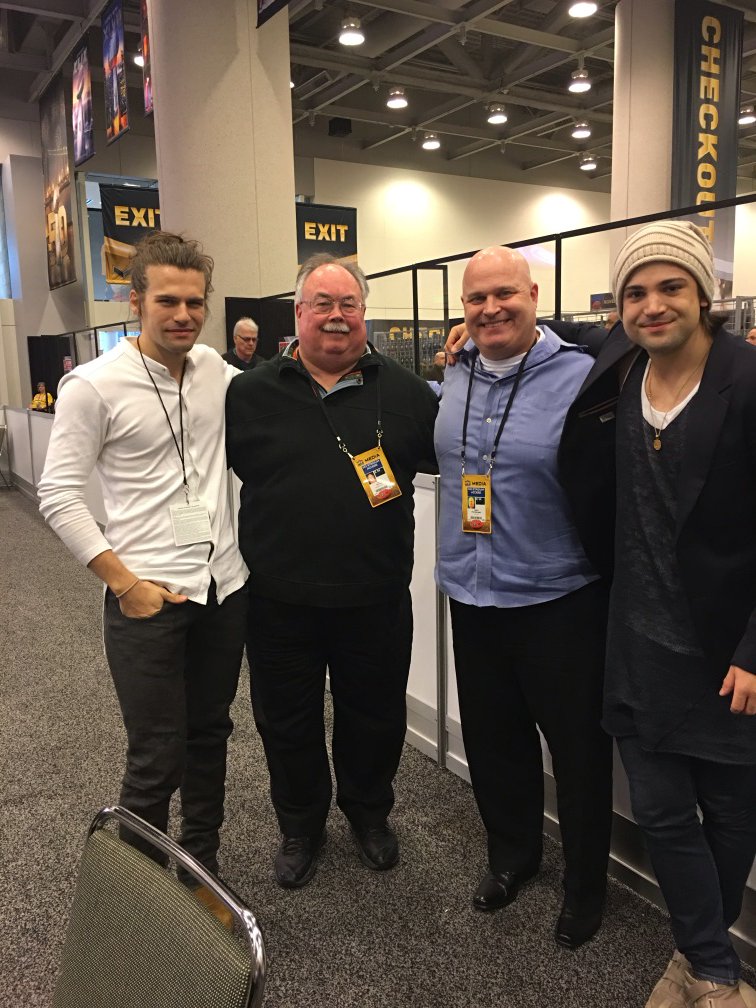 Sean Pendergast and me with Neil and Reid Perry from The Band Perry ...