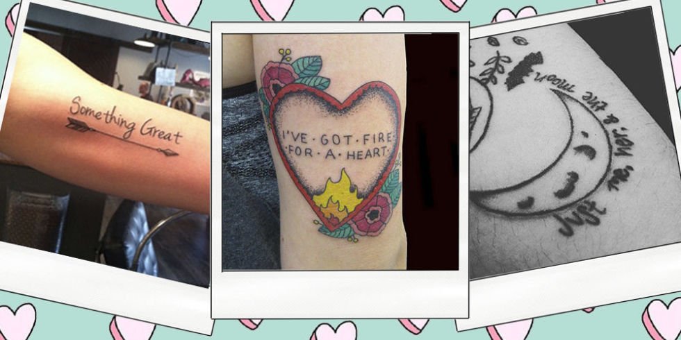 One Direction Inspired Tattoos Sugarscape On X: "Perfect Ink Inspo: 17