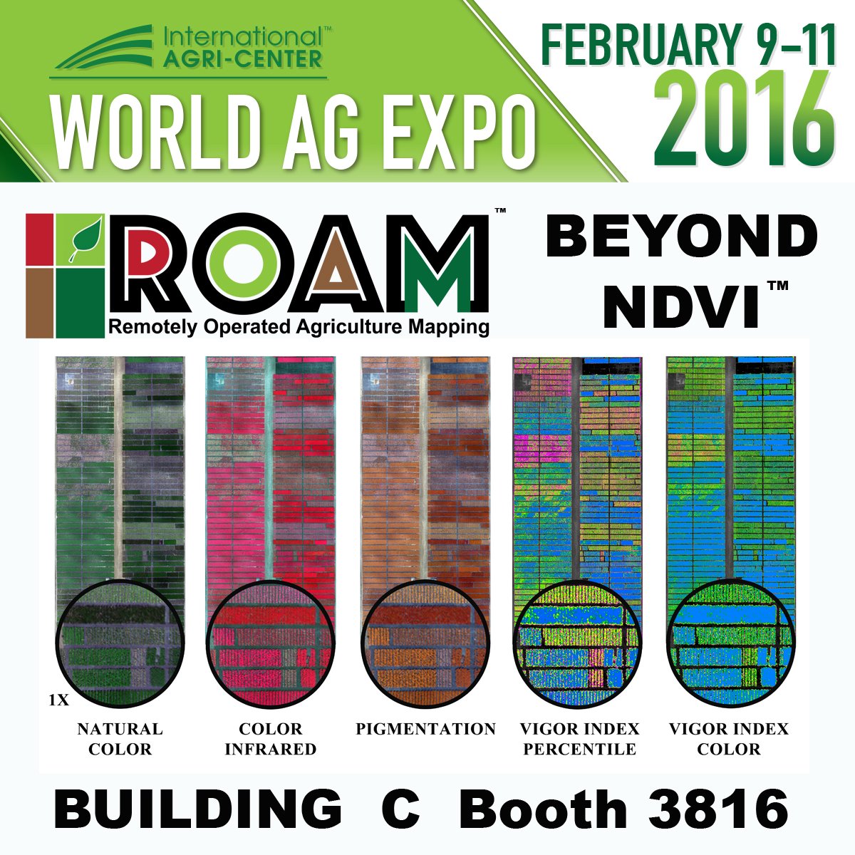 ROAM™ Remotely Operated Agriculture Mapping Introduced at World Ag Expo