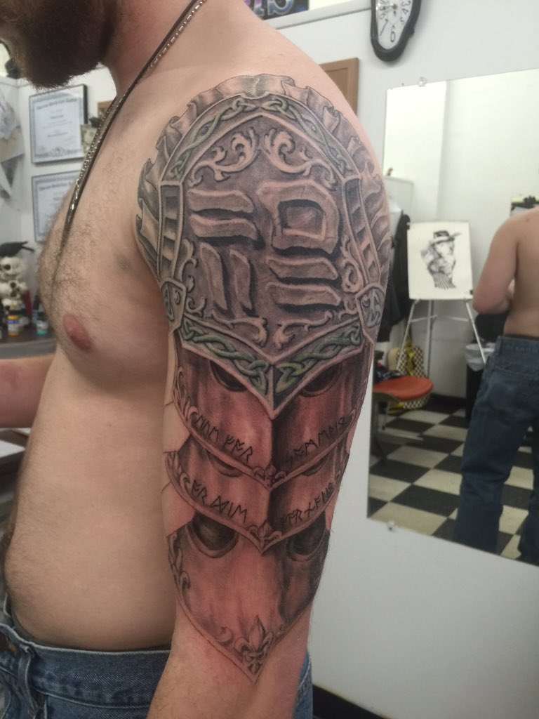 Celtic Armor Tattoos