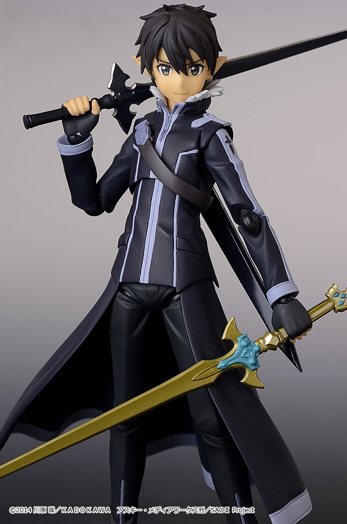 Colored version of ALO Kirito figma shown at Wonder Festival 2016 : r ...