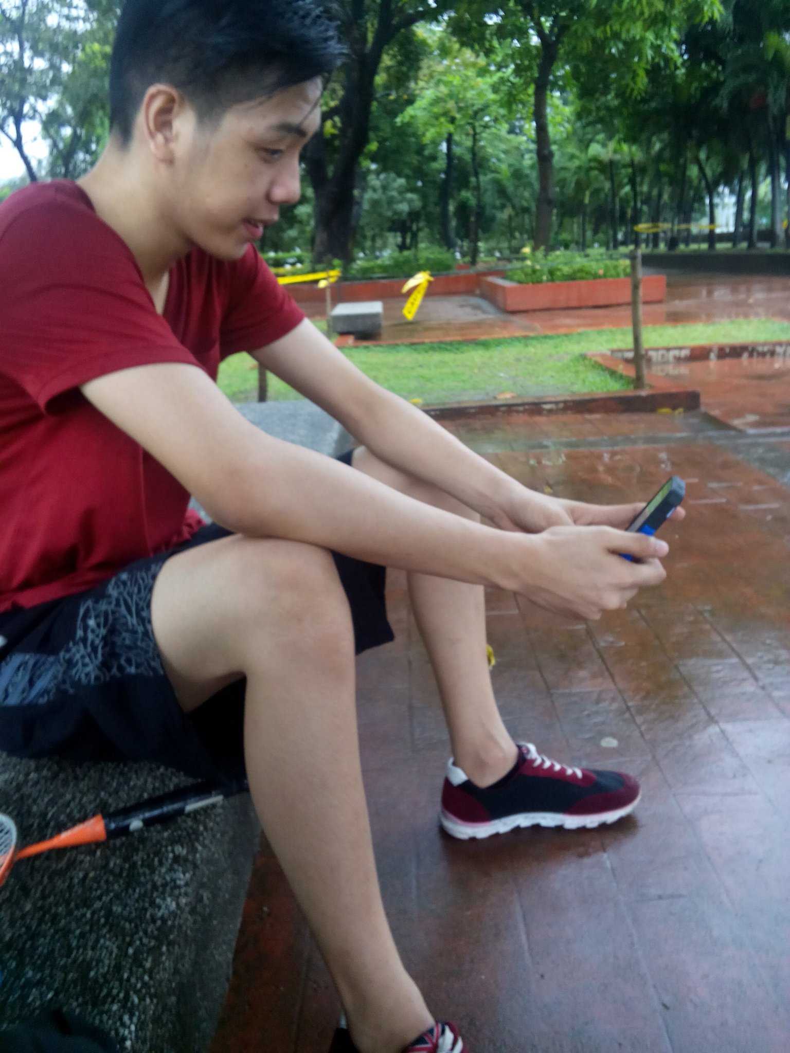 Clarence John Marte on Twitter: "After Work out in the RAIN. https://t.co/VG74kdMXEZ" / Twitter